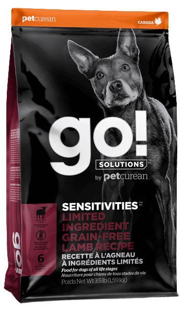 Petcurean GO! Solutions Sensitivities Limited Ingredient Lamb Recipe ...